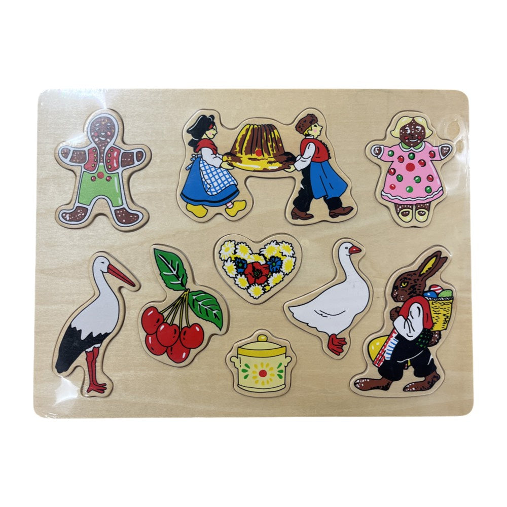 Nursery Rhymes Wooden Puzzle
