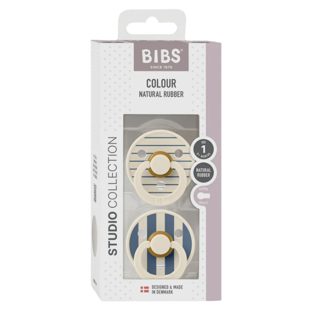 Bibs | Studio Colour 2 Pack Pin Latex -Assort