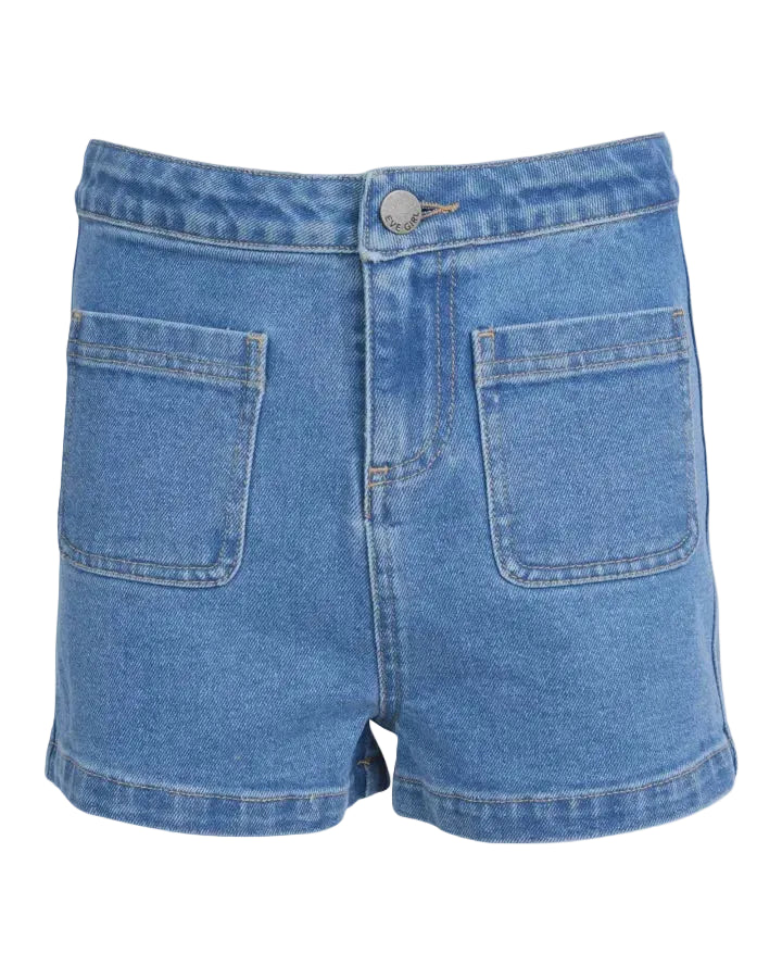 Stella Short (8 - 14 Years) in Mid Blue