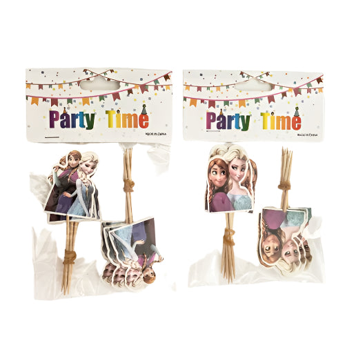 Party pick 12pc- Frozen Princess
