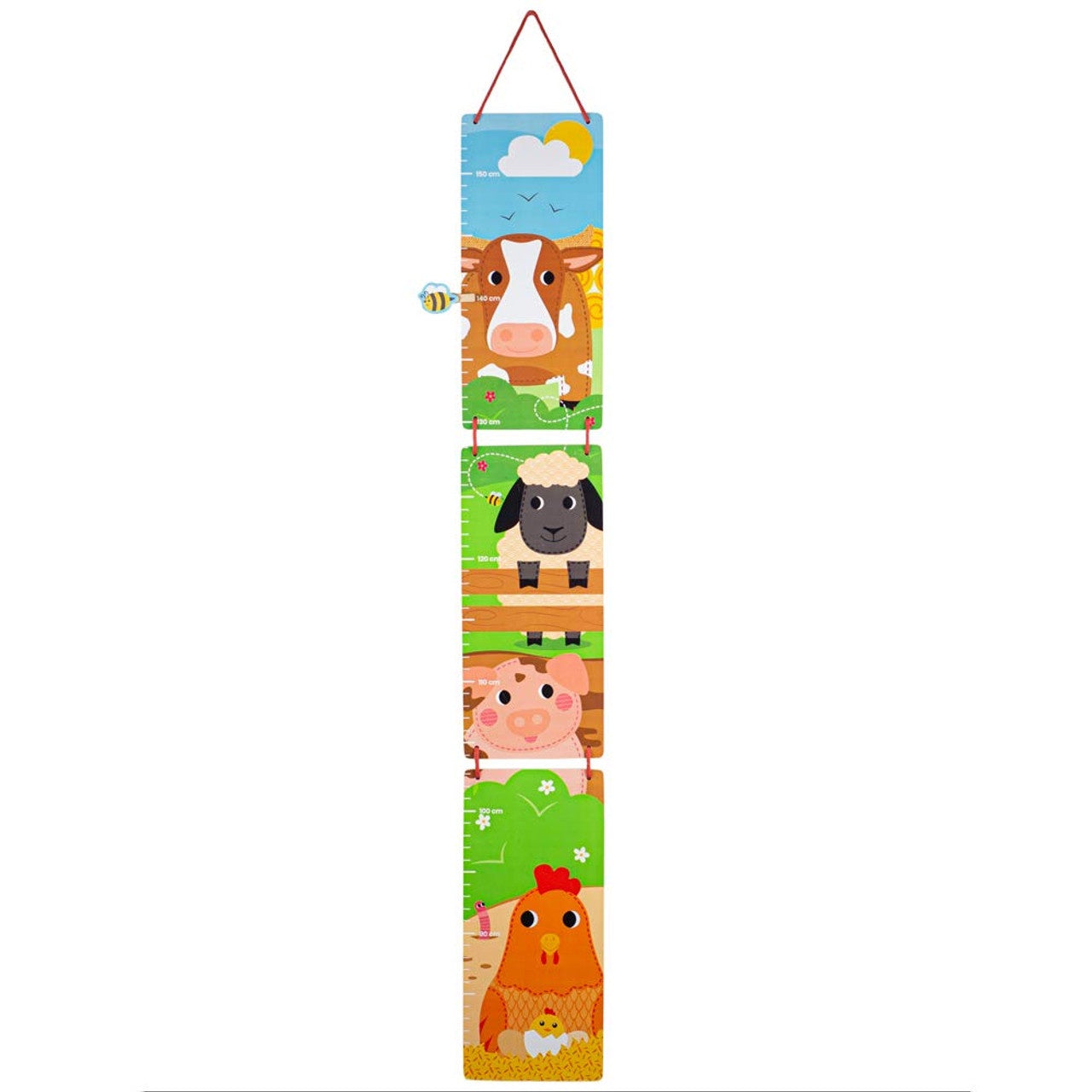 Tidlo | Wooden Farm Height Chart