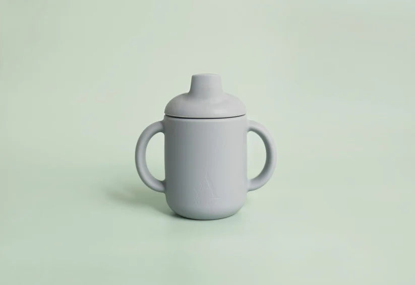 Ash and Co | Silicone Sipper Cup with Handles - Asstd Colourscup