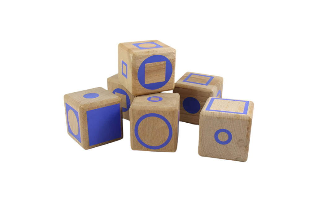 Galt | Toys Shape Matching Cubes Retro RRP $24.99