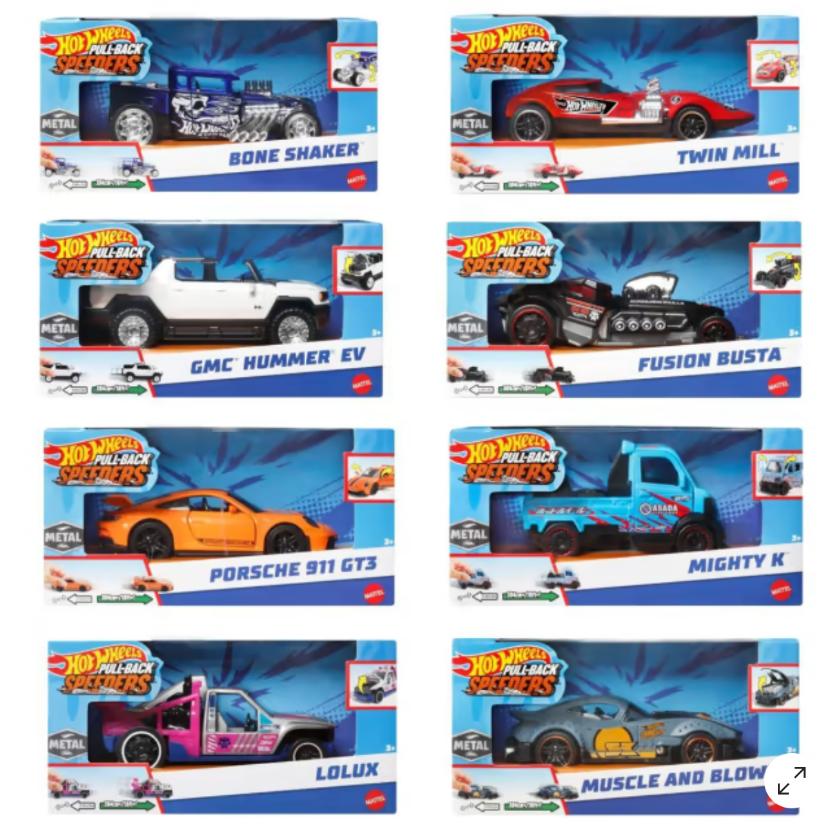 Hot Wheels | Pull Back Racers - Assorted