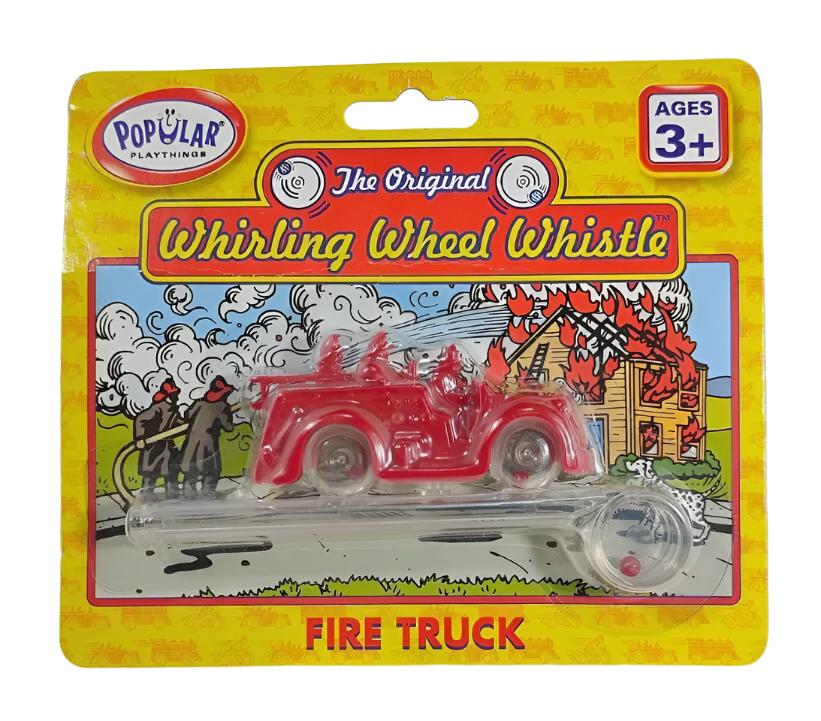 The Original Whirling Wheel Whistle Fire Truck