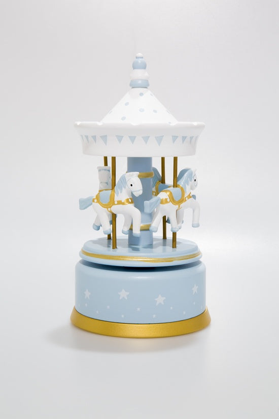 Carousel Music Box - Blue