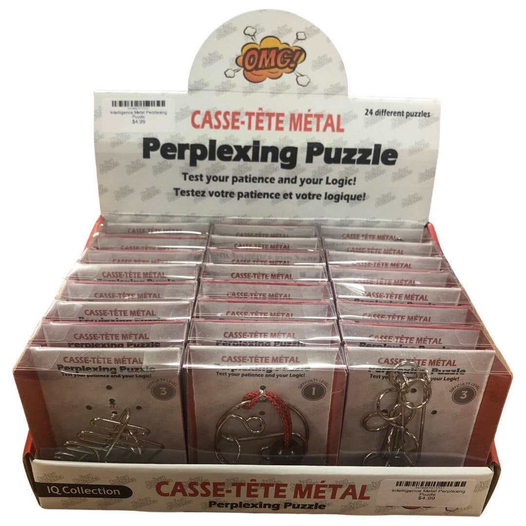 Intelligence Metal Perplexing Puzzle