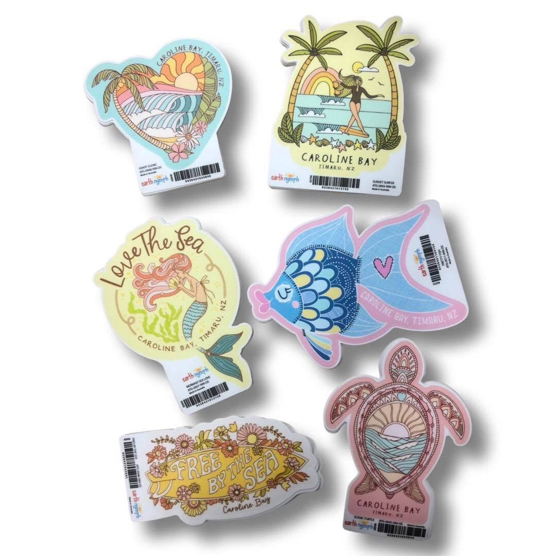 Earth Nymph |Girls Stickers -Assorted