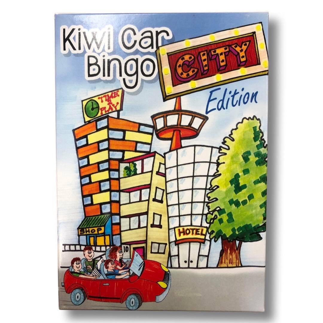Kiwi Car Bingo - City Edition
