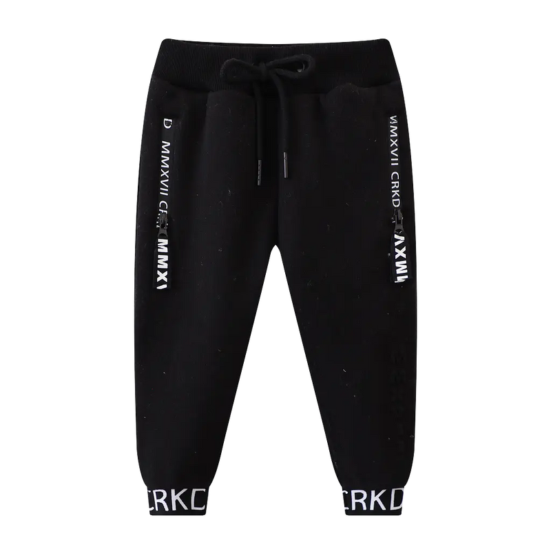 Cracked Soda | Silas Track Pant-Black