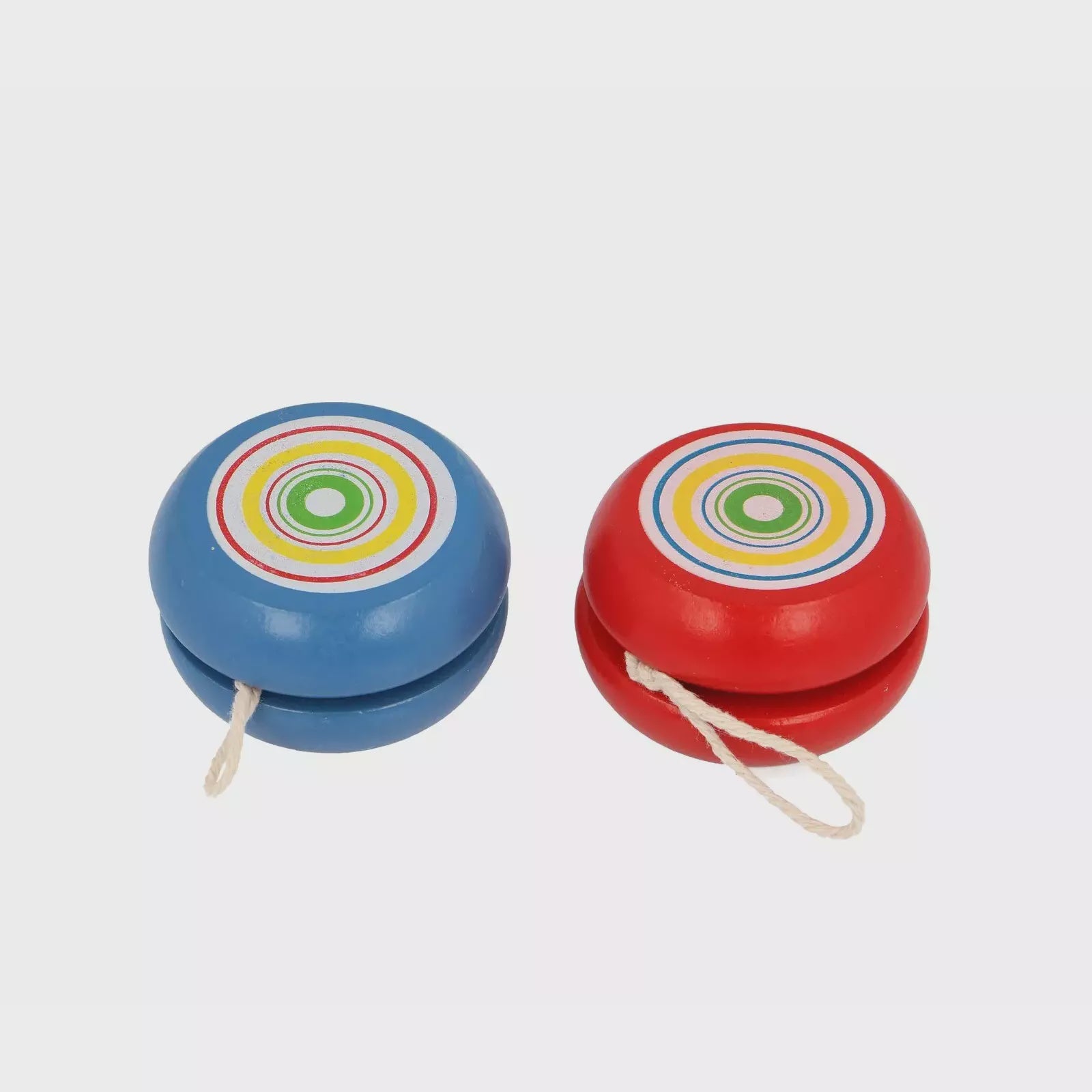 Wooden Striped Yo Yo